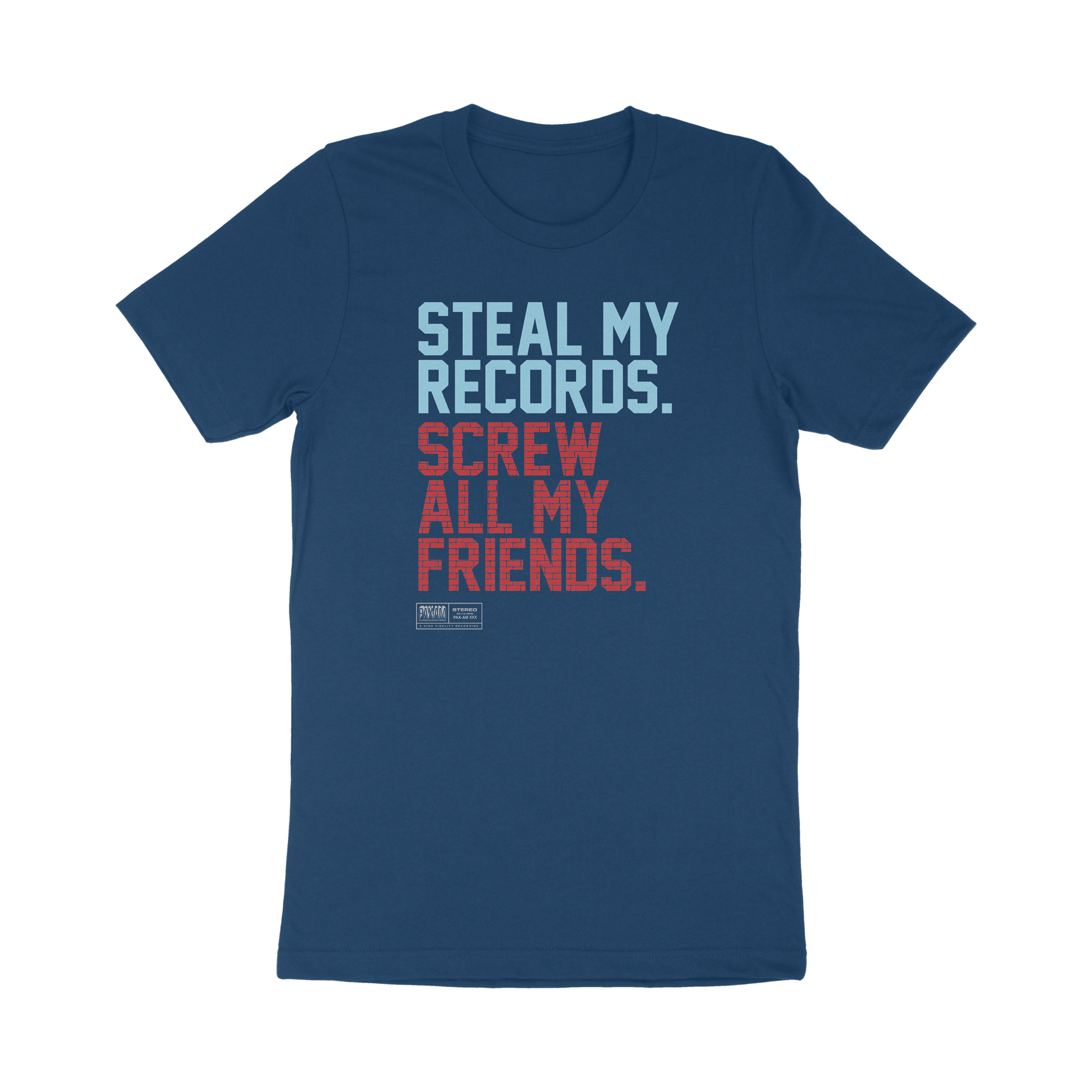 Steal My Records T-shirt – PAX AM Shop